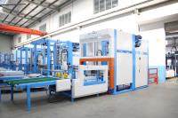 China Automatic Flip Flop Stacker Machine 12000pcs/hr for Corrugated Cardboard Production 1500x1500mm for sale