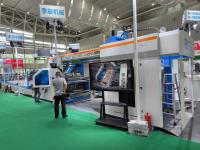 China 5ply Sheet to Sheet Laminating Machine Automatic Servo Control 160m/min for Corrugated Paper for sale