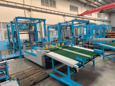China Auto Flip Flop Stacker Machine 1450mm 12000 pcs/h for Corrugated Cardboard Production for sale