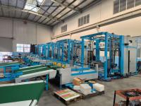 China Auto Flip Flop Stacker Machine 12000 pcs/hr for Flute Litho Laminator Paper Counting Turning Stacking for sale