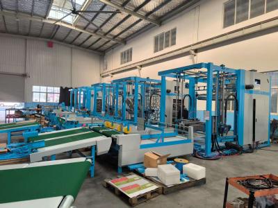China Auto Flip Flop Stacker Machine 12000 pcs/hr for Flute Litho Laminator Paper Counting Turning Stacking for sale