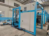 China Auto Flip Flop Stacker Machine Integrating Slow Paper Table And System Components For Flute Laminator Turning And Stacking In Packaging Production for sale