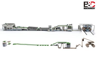 China Offline Reel To Sheet Roll Feeding Litho Laminating Machine With Precise Laminating Accuracy And High Speed Roll Feeding For Packaging for sale