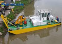 China Hydraulic Multi Cat Work Boat for Dredger Working Speed 8-10 knots 2 Pieces Propeller for sale