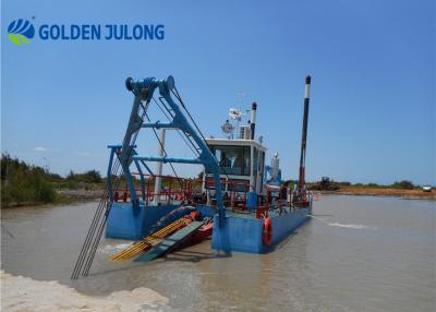 China 500 M3/H Hydraulic Cutter Suction Dredger For River Lake Port Dredging JLCSD200 for sale