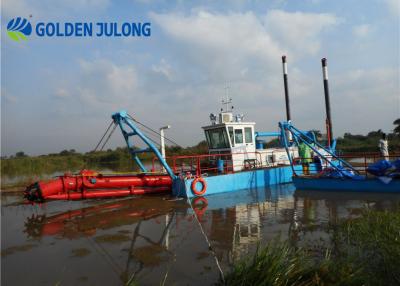 China Julong Cutter Suction Dredger with 1200 m3/hr Flow Capacity JLCSD300 for sale