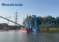 China Cutter Suction Julong Dredger With Suction And Discharge Pipe Of 400 Mm JLCSD400 for sale