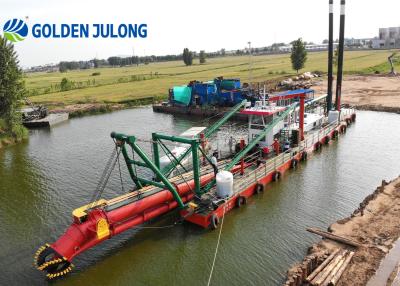 China JULONG JLCSD500 Cutter Suction Dredger for Dredging with 3500m3/hr Capacity for sale