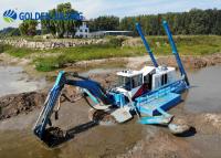 China JULONG Amphibious Dredger for Low Cost Procurement and Accessory Processing JLAMD600 for sale