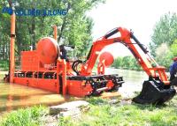 China Flexible Movement And Turning Amphibious Dredger Crawler Type for sale