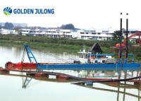 China Sand Dredging Machine Bucket Wheel Dredger with Famous Brand Engine 2500m3/h for sale