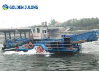 China Customized Aquatic Weed Harvester / Water Hyacinth Harvester CCSB Marine Standard Steel for sale