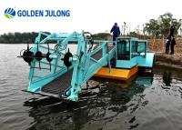 China Customized Aquatic Weed Harvester / Water Hyacinth Harvester CCSB Marine Standard Steel for sale