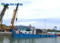 China JULONG Cutter Suction Sand Dredger / Mining Equipment Dredge 3500M3/H Waterflow for sale