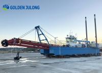 China JULONG Cutter Suction Sand Dredger / Mining Equipment Dredge 3500M3/H Waterflow for sale