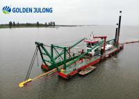 China JULONG 20 Inch 3500m3/Hr Cutter Suction Dredger River Lake Dredging Machine for sale