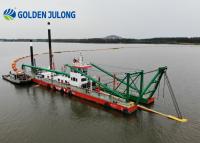 China JULONG 20 Inch 3500m3/Hr Cutter Suction Dredger River Lake Dredging Machine for sale