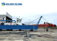 China Seaside Port Construction Work Suction Cutter Dredger With Dredge Pump And Spud Carriage for sale