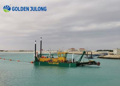 China JULONG Brand Sand Cutter Suction Dredger Ship With Dredging Depth 5m For Dredging for sale