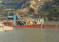 China 8 M 60 M3/Hr Mining Equipment Chain Bucket Dredger Equipped With Quality Engine 68 Pcs Bucket for sale