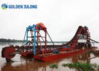 China Heavy Duty 200m3/H Chain Bucket Dredger For Efficient Excavation And Sand Mining for sale