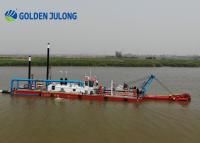 China Canal Dredging Equipment Bucket Wheel Dredger Hydraulic For Clay Mud Dredging 500 M3/H for sale