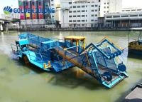 China Water Surface Cleaning Boat Aquatic Weed Harvester Machine With Easy Installation for sale