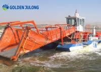 China Water Surface Cleaning Boat Aquatic Weed Harvester Machine With Easy Installation for sale