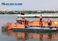 China Garbage Collection Boat Trash Skimmer Boat For River Lake Sea Port Cleaning for sale