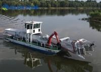 China Water Surface Cleaning Boat Trash Skimmer Boat For Sale Good Continuity for sale