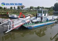 China High Efficiency Water Surface Cleaning Vessel Trash Skimmer Boat 0.5 m Draft with Customized Service for sale