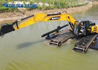 China Customized Amphibious Excavator With Easy Operation And Comfort Handling Floating Excavator For Sale for sale