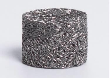 China Anticorrosion Compressed Knitted Wire Mesh Air Filter 304 Stainless Steel for sale