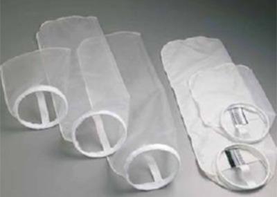 China 25 Micron Liquid Filter Bags Polyester Felt Polypropylene Ring for sale