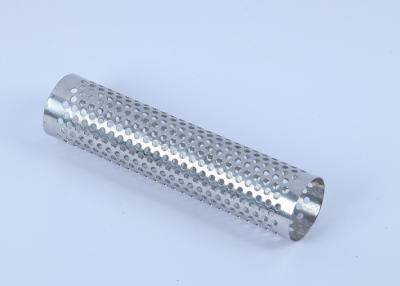 China Punching Hole Perforated Filter Tube 304 Stainless Mesh for sale