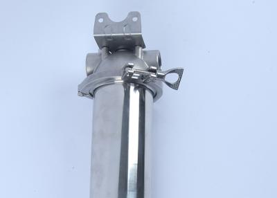 China 10 Inch Single Cartridge Stainless Filter Housing High Pressure for sale