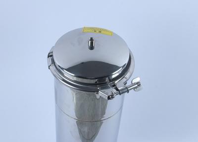 China Steel 304 316 Stainless Bag Filter Multi Bag Cylindrical Type for sale
