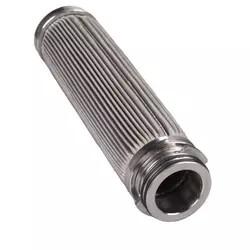 China Compressed Air Nd Filter Hydraulic Oil Filter Cartridge Silver for sale