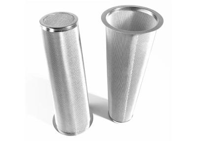 China Height 10cm-22cm High Precision Sintered Metal Filter Tube For Coffee Tea Filtering for sale