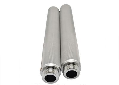 China 5 Micron Sintered Metal Candle Filter Elment 15mm-300mm Diameter for sale