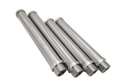 China Filtration Equipment Oil Candle Filter Element 2-60μm SS316L Metal Sintered Filter for sale