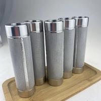 China Customizable SS304 SS316 Sintered Porous Metal Tube 1-5 layers for sale