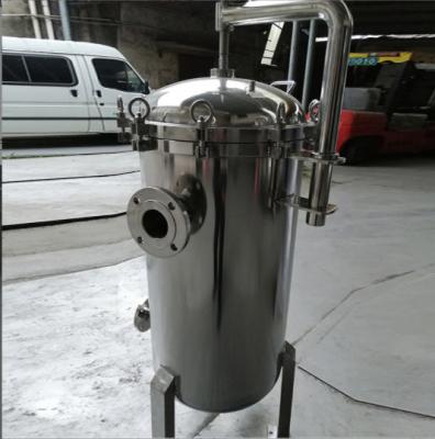 China Multi Bags 304/316 Stainless Steel Filter Housing For Water Treatment Polished for sale