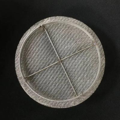 China Corrosion Proof Structured Packing Mist Eliminator Knitted Wire Mesh Demister Pads for sale