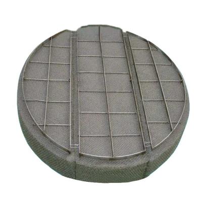 China 304 316SS  Stainless Steel Knitted Wire Mesh Demister Pads Used In The Cooling Tower for sale