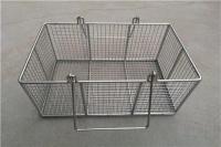 China Stainless Steel 304 316 Disinfect Metal Wire Mesh Basket Corrosion Resistance for sale
