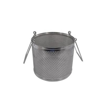 China Perforated Stainless Steel Strainer Basket Corrosion Resistance for sale