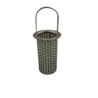 China SS304 SS316 Stainless Steel Strainer Basket Silver Color for sale