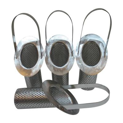 China Ss304 316 Stainless Steel Water Strainer Mesh Filter Basket Customized for sale