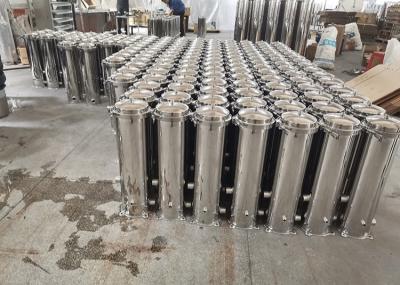 China Custommade Housing Filter Cartridge High Pressure Resistance Silver for sale